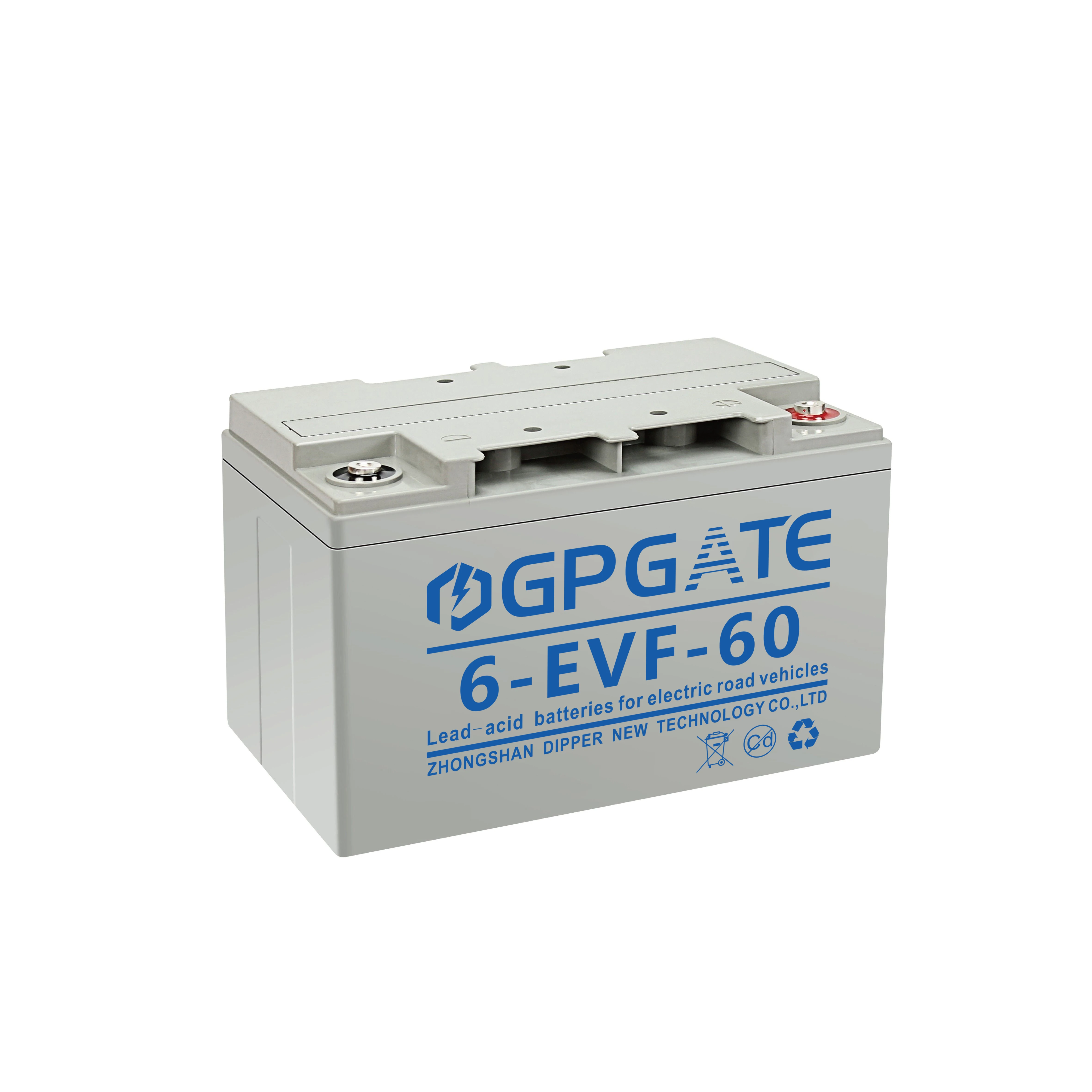 6 EVF 12V 60Ah Electric Car Lead Acid Battery Pack for Golf Cart ...