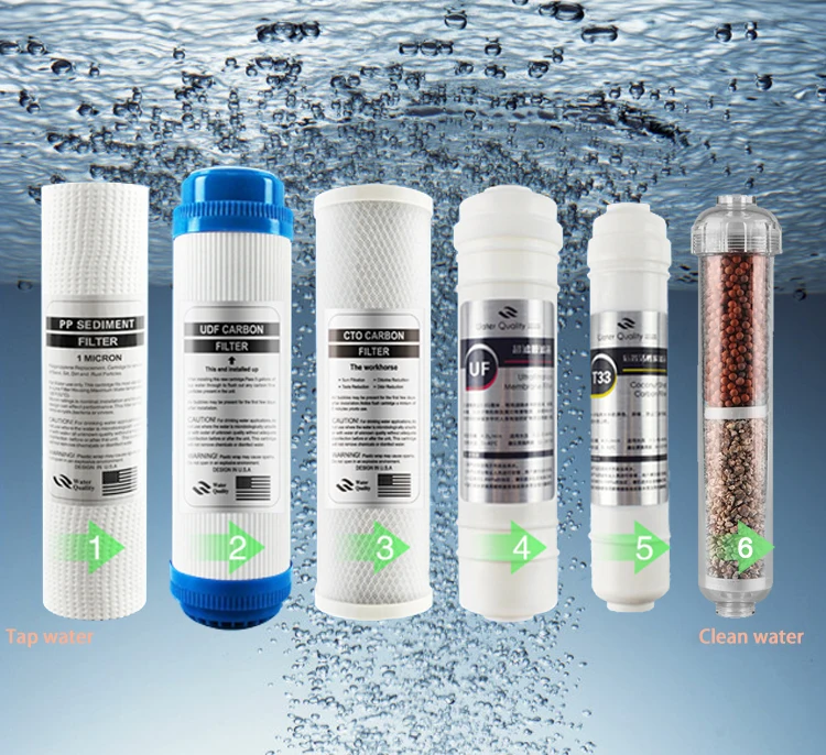5 Stage Ultrafiltration Alkaline Drink Mineral Stone Activated Carbon ...