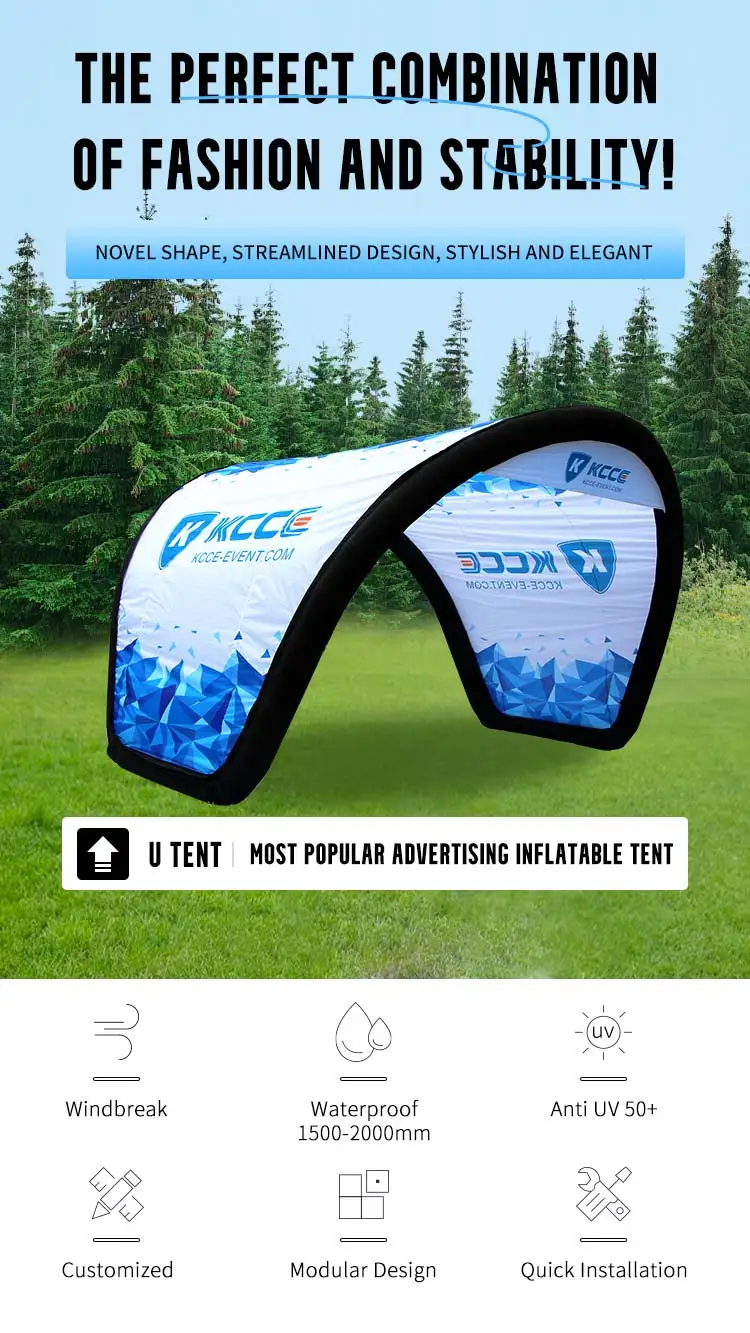 Arched Boat-shaped Inflatable Tent,Sunny Beach Sun Protection And Shade ...