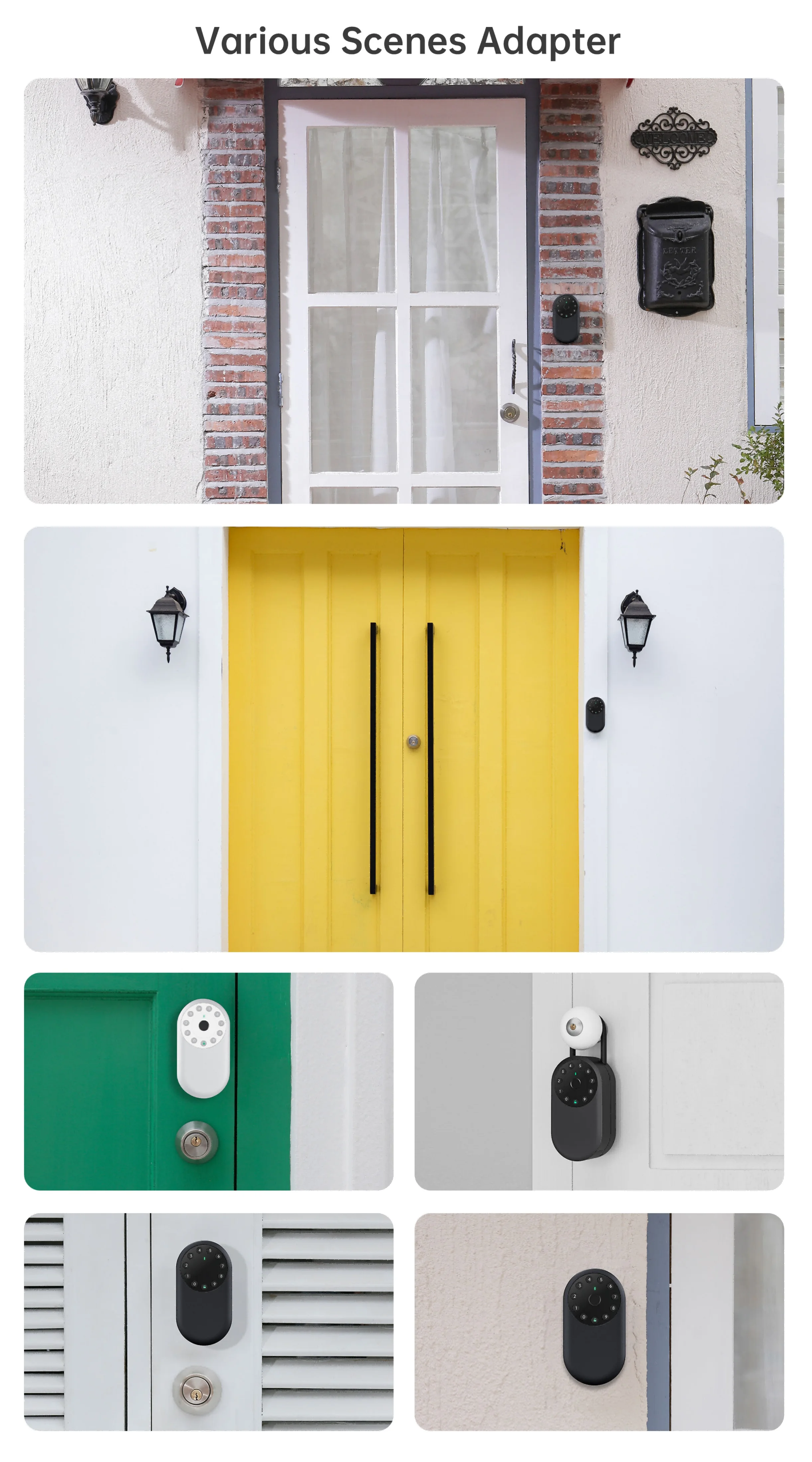 Tuya Ttlock High Security Protection Safe Key Lock Box Password ...