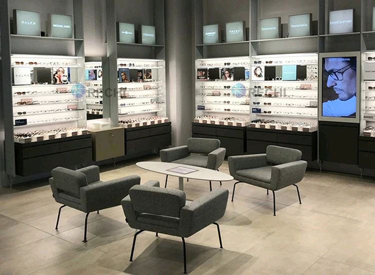 Rechi Custom Optical Store Display Fixture Design Sunglasses Shelf Shop ...