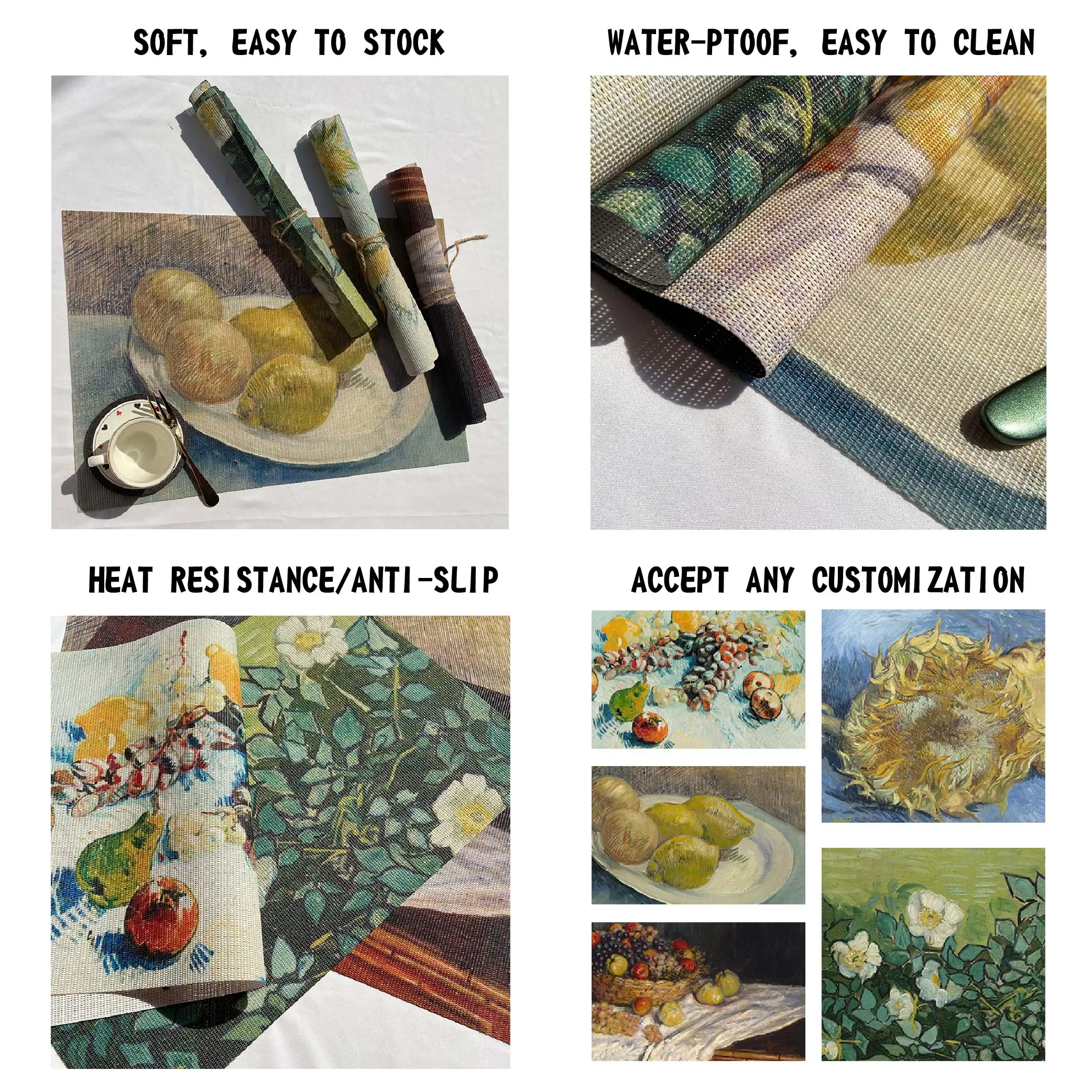 Custom Logo Printed Plastic Felt Silicone Pu Leather Pvc Cotton ...