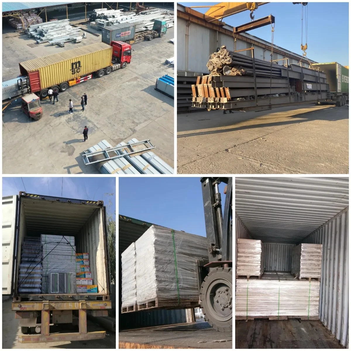 Prefabricated Steel Main Frame Structure Industrial Metal Modern Long ...