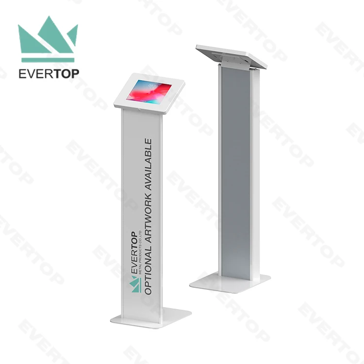 LSF09 Exhibition Metal Floor Standing Tablet Kiosk Tablet Stand ...