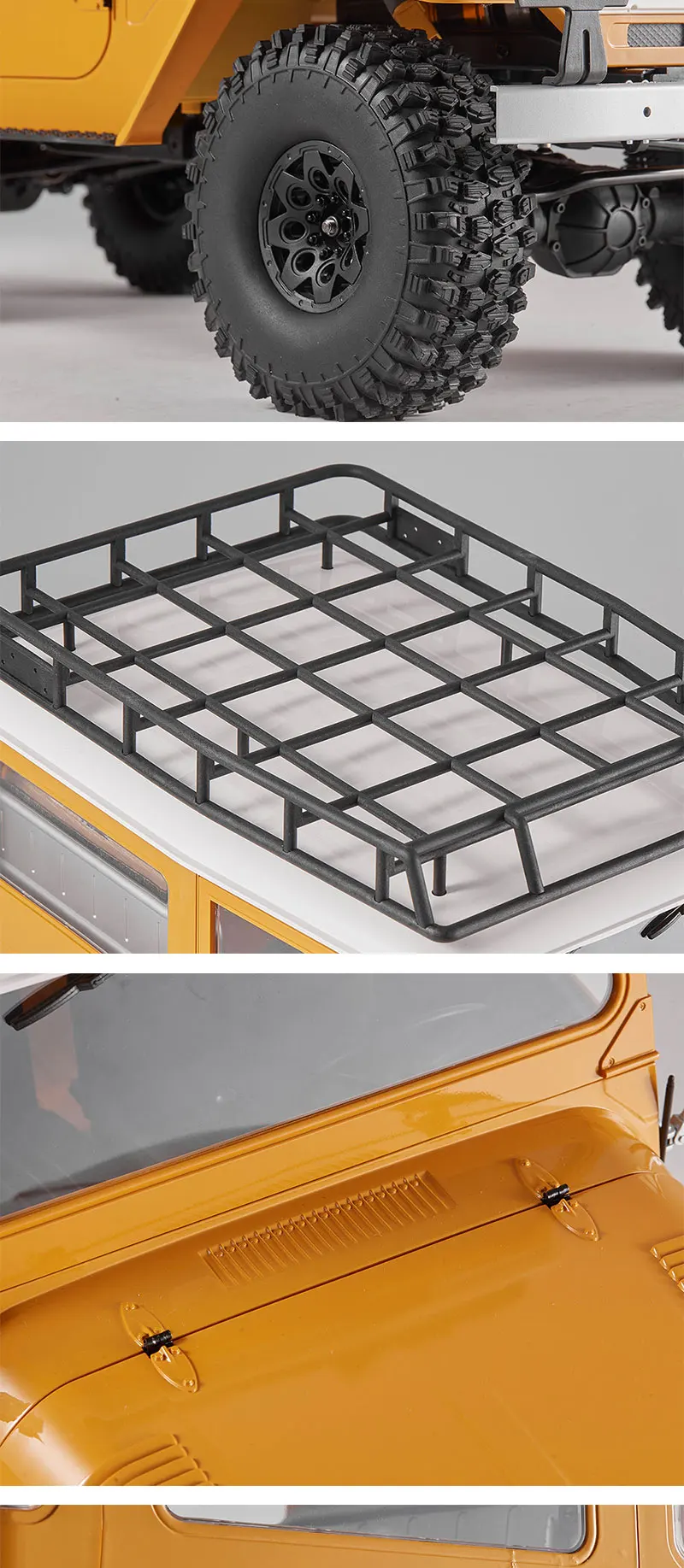 Fms Land Cruiser Fj40 Toyoto 1:10 Scale Off Road Crawler Rs Lights 4wd ...