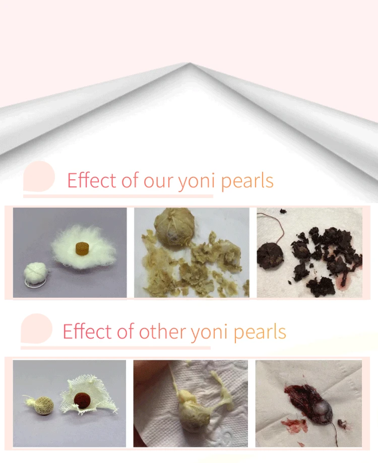 Ancient Chinese Secret Recipe Yoni Pearls Tampon,Private Label Yoni ...