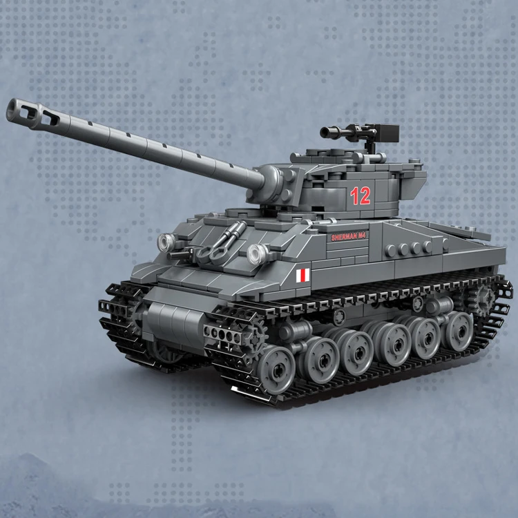 Historical Collection M4 Sherman Tank WW2 1/35 Army Weapon Plastic ...