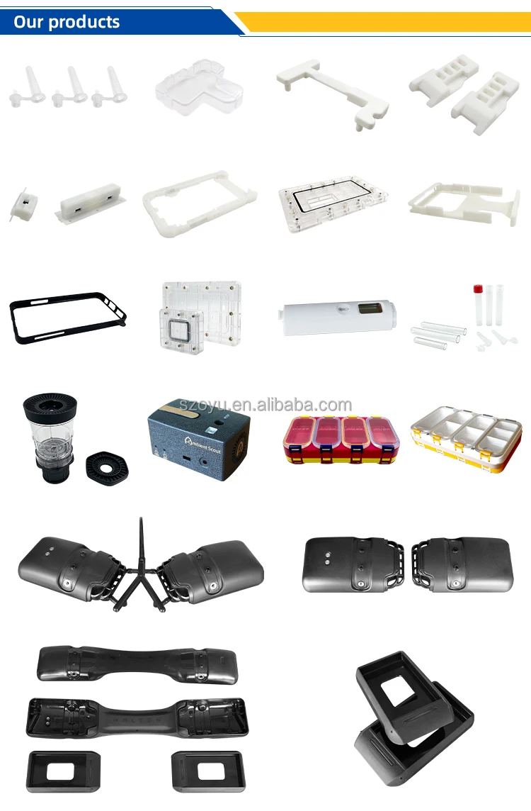 Custom Oem Injection Molding Plastic Rapid Prototyping Parts Abs Pa Pc ...