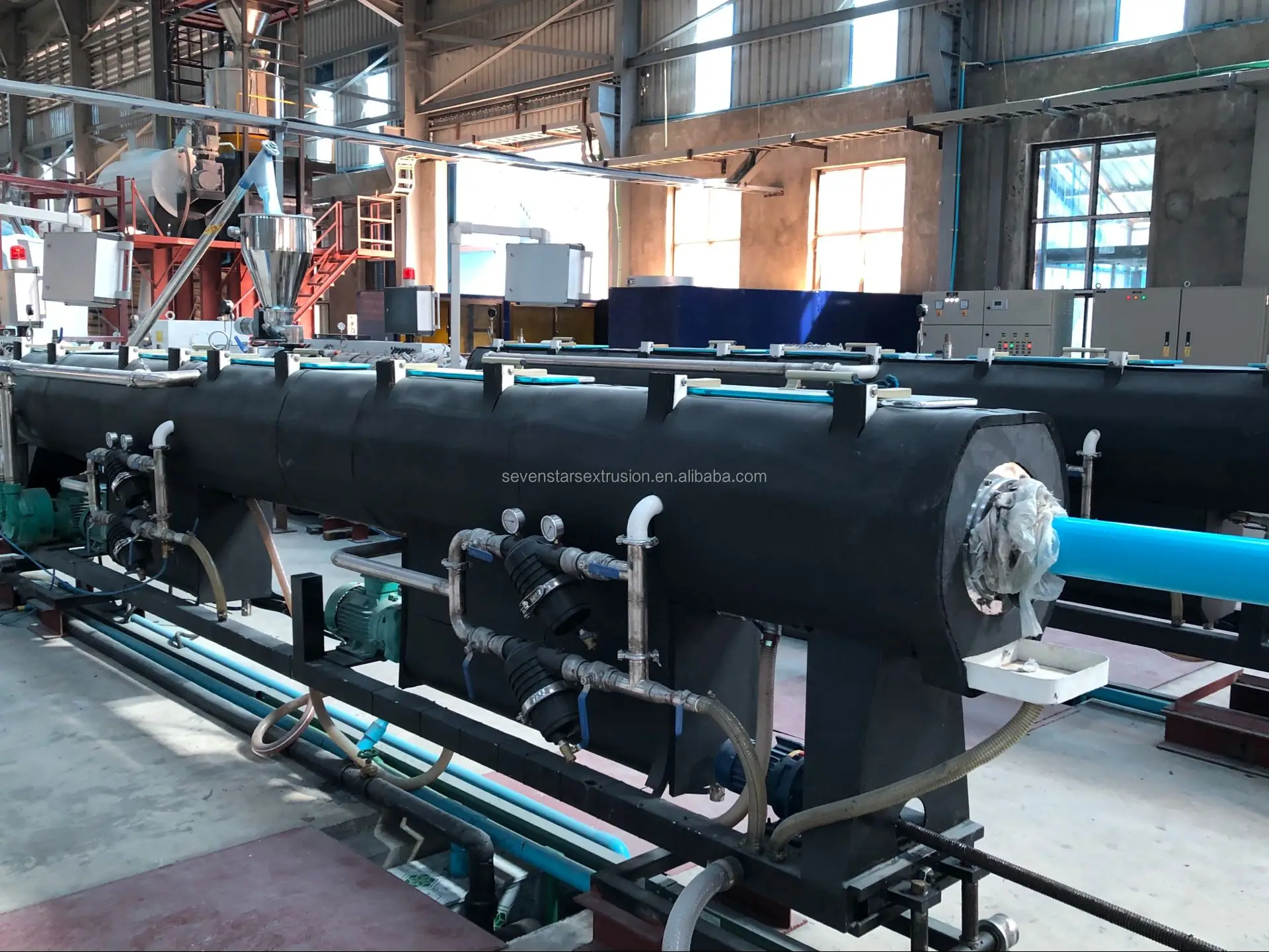 Sevenstars 2024 30-100mm Pvc New Plastic Upvc Tube Making Machinery ...