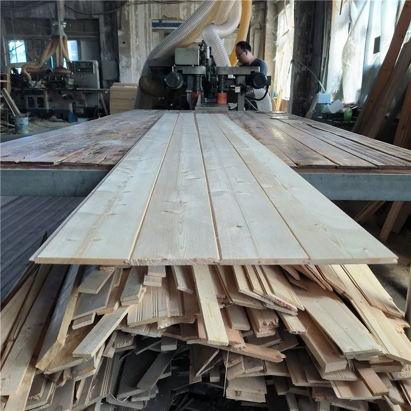 Pine Wood Alternative Panels Fluted Wall Panel Solid Pine Wooden Wall ...