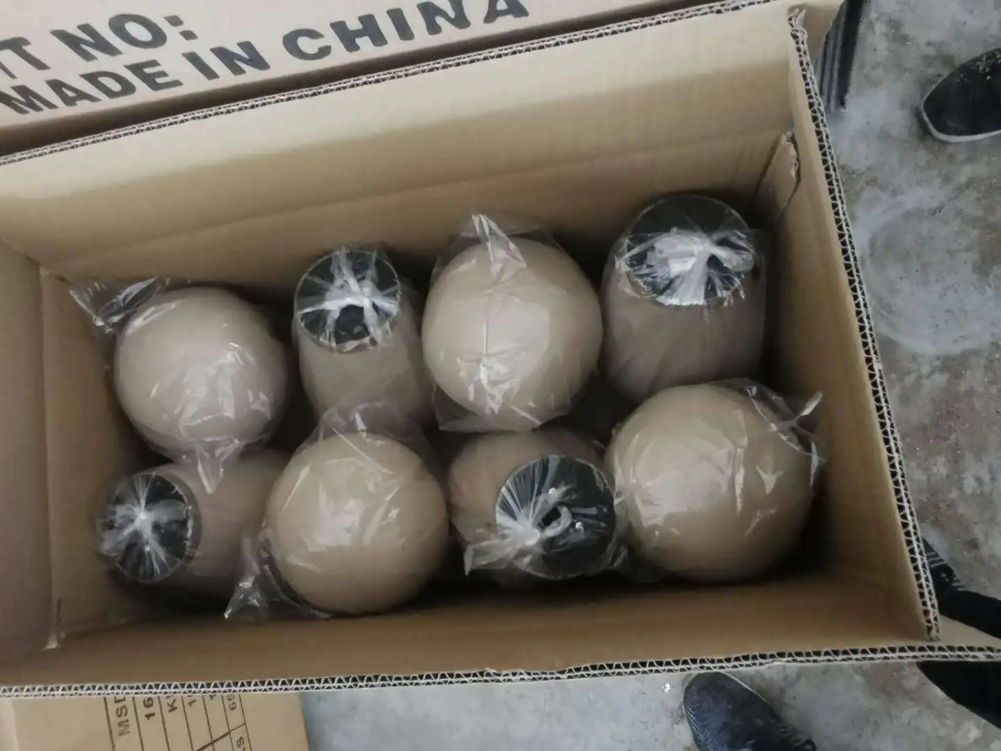 Wholesale 21"22"23" Cork Canvas Block Head Canvas Block Mannequin Head ...