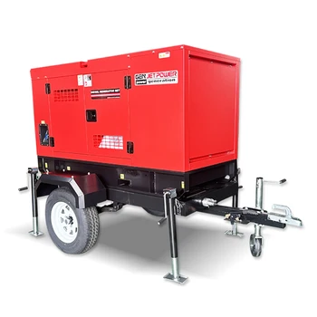 Mobile Diesel Generator Ac 3 Phase Trailer Type 30kva 50kva 75 Kva 50kw ...