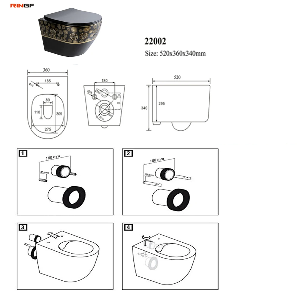 Best Premium Tiles And Sanitaryware Wc Toilet Luxuiry Bidet With Wash ...