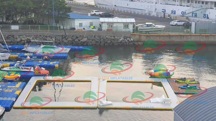 Inflatable Sea Pool with Net - Perfect for Water Games