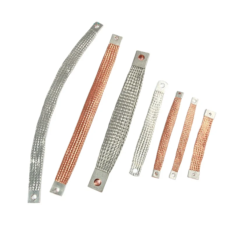 Custom insulated flexible copper busbar braid strip y-5| Alibaba.com