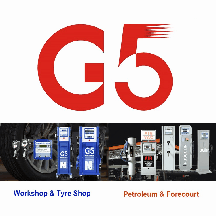 G5 Rainproof Dual LCD Display Tire Inflator - 12 Months Warranty