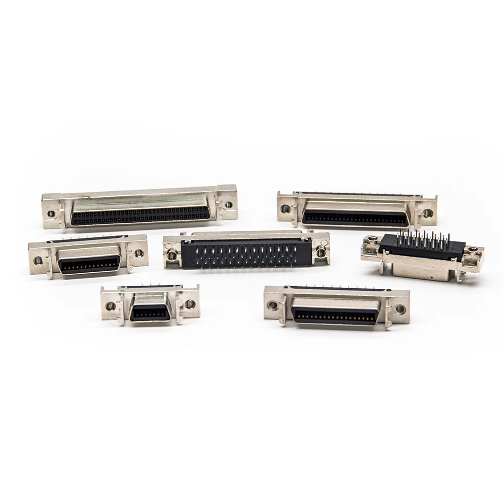 Cable Conector de Cable SCSI PCB de 14 Pines, Macho y Hembra, de Alta ...