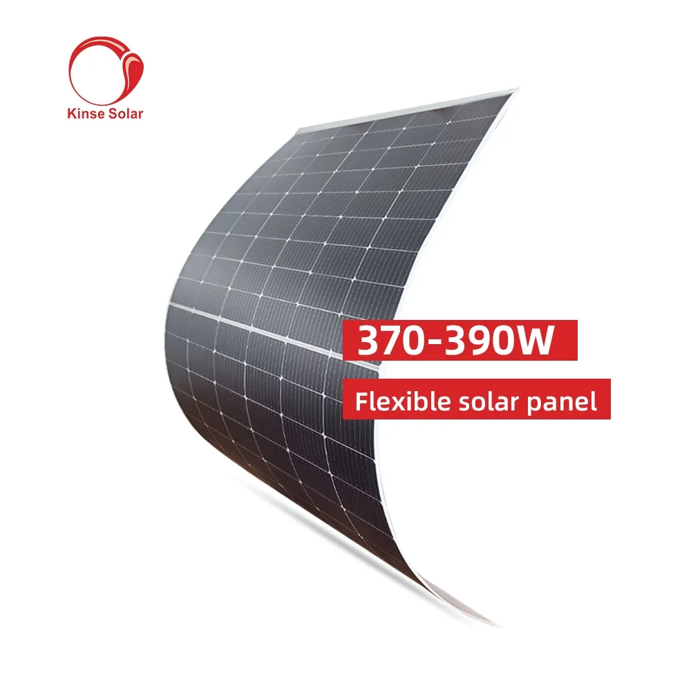 Monocrystalline Solar Panel 370w 380w 390w Flexible Flexible Solar Panelsday And Night - Buy ...