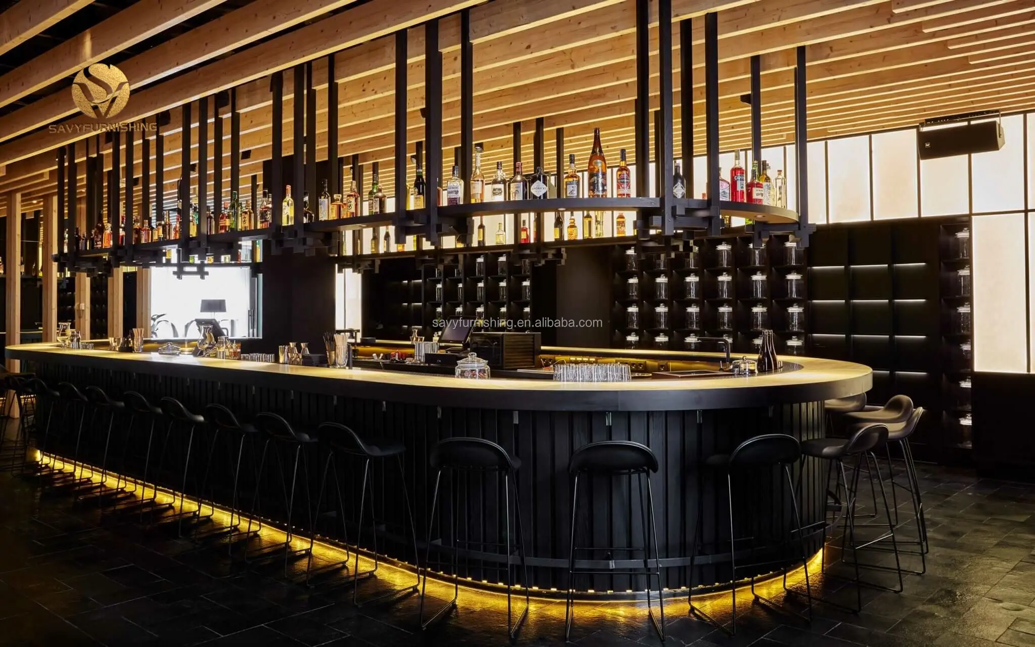 Commercial Restaurant Counter Design Modern Coffee Shop Counter Cafe ...