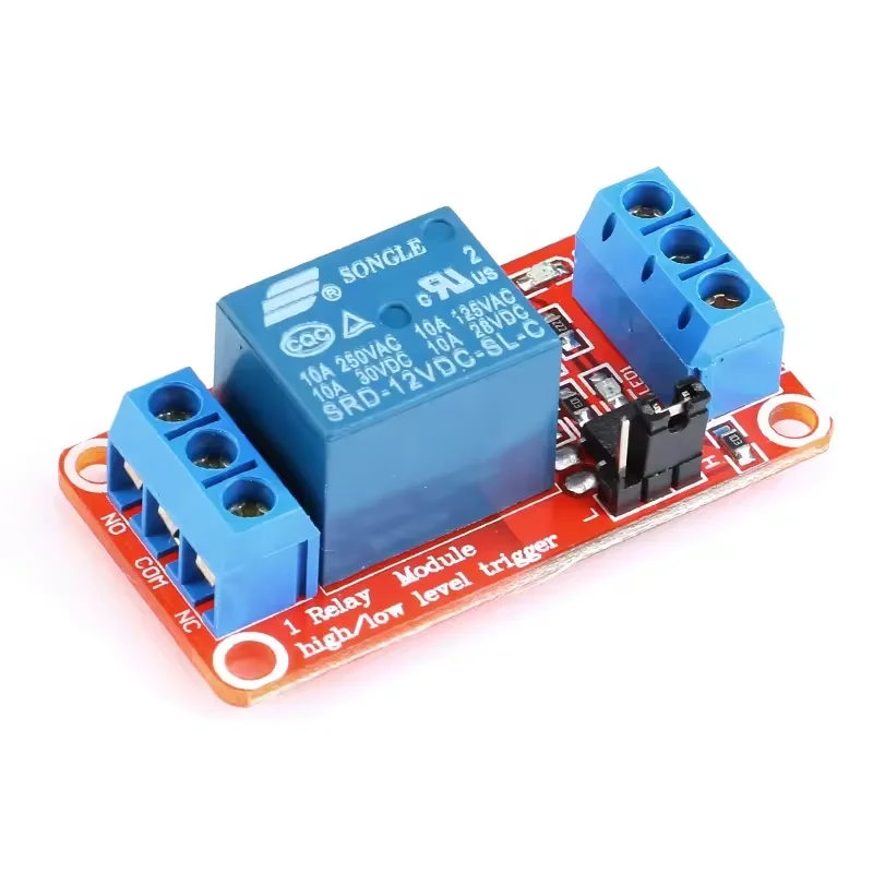 2-way relay module 5V 12V 24V with optocoupler protection relay ...