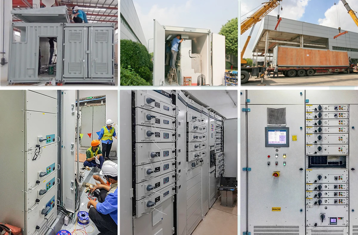 100mm Module 3p Low Voltage Switchgear Electrical Switchboard 8pt ...