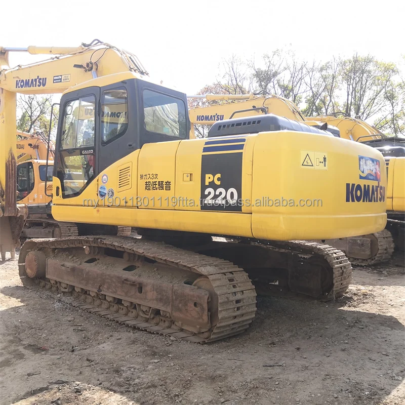 Original Japan Komatsu Pc220-7 C210lc-7 Used Excavator Crawler Used ...