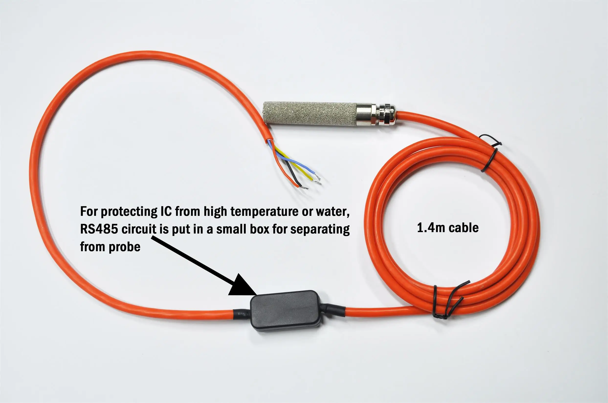 Rs485 Modbus Water Proof Temperature Humidity Sensor Probe - Buy Rs485 ...