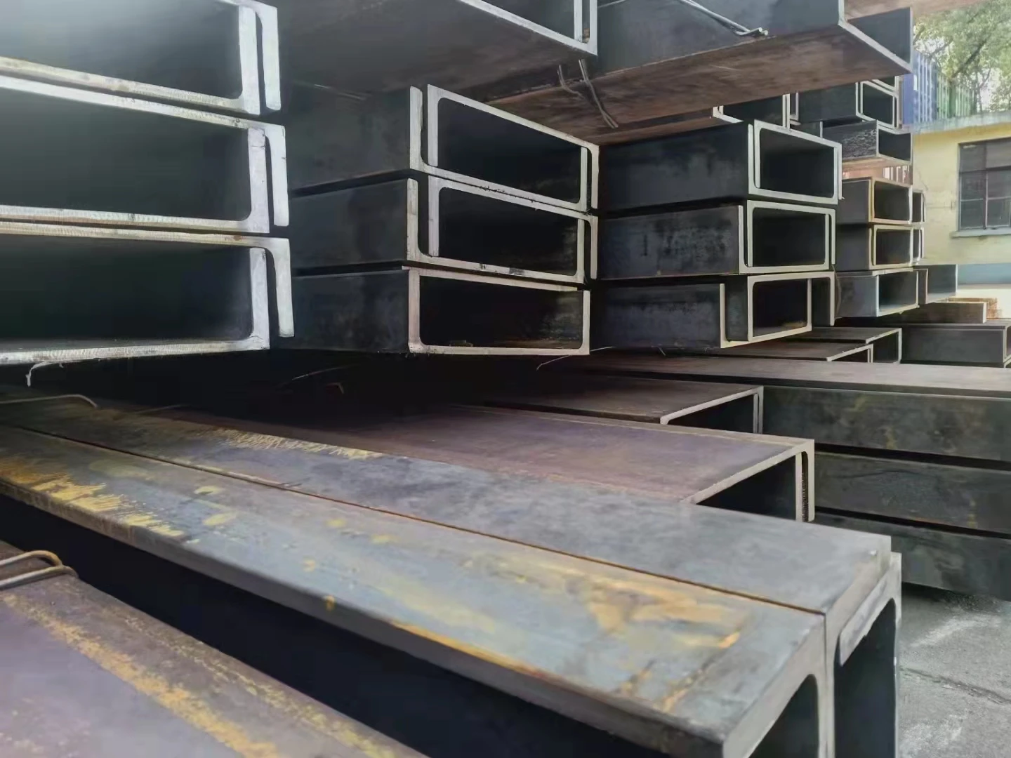 U Shape Steel Channel - Durable Mild Steel for Construction