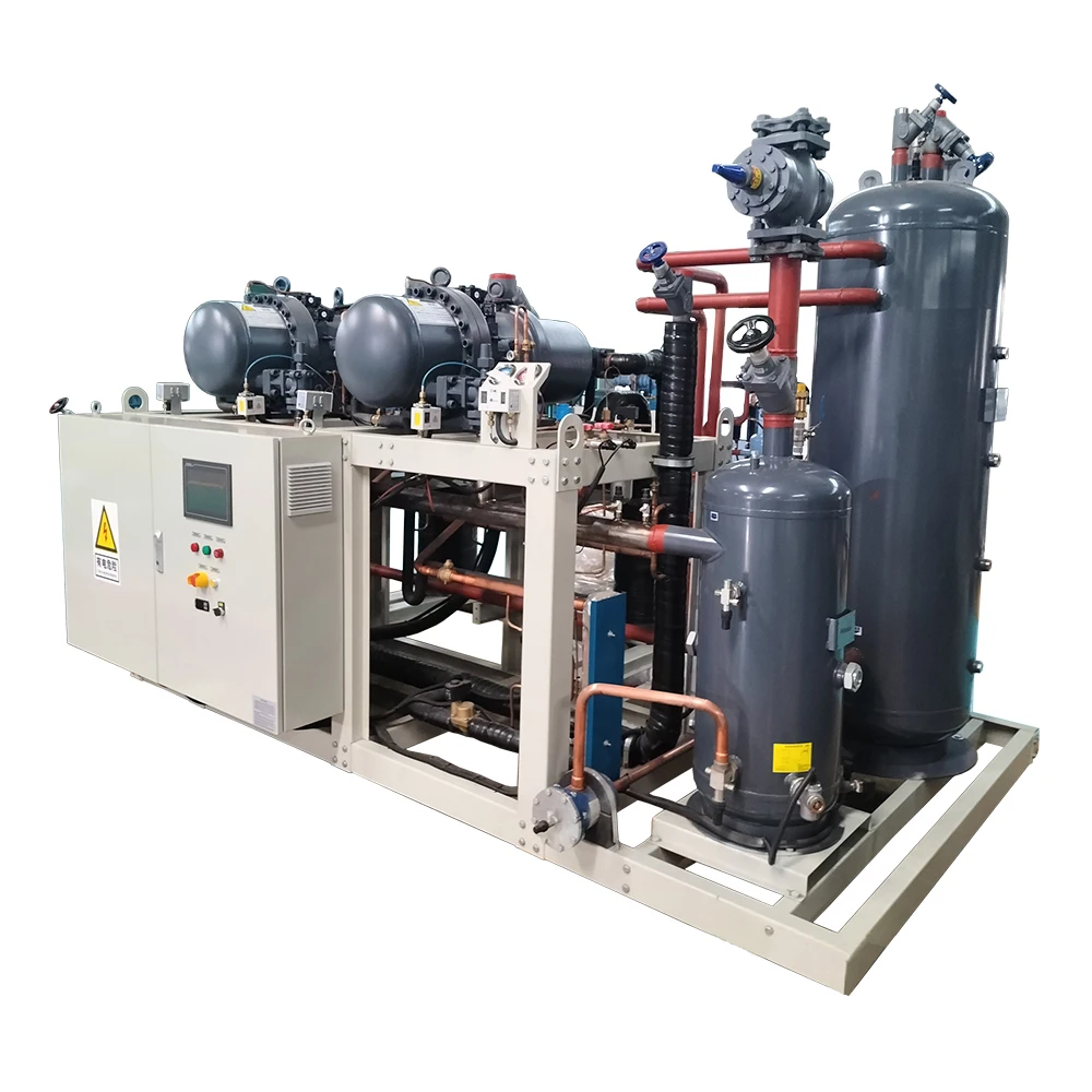Compressor rack refrigeration compressor rack triple screw parallel ...