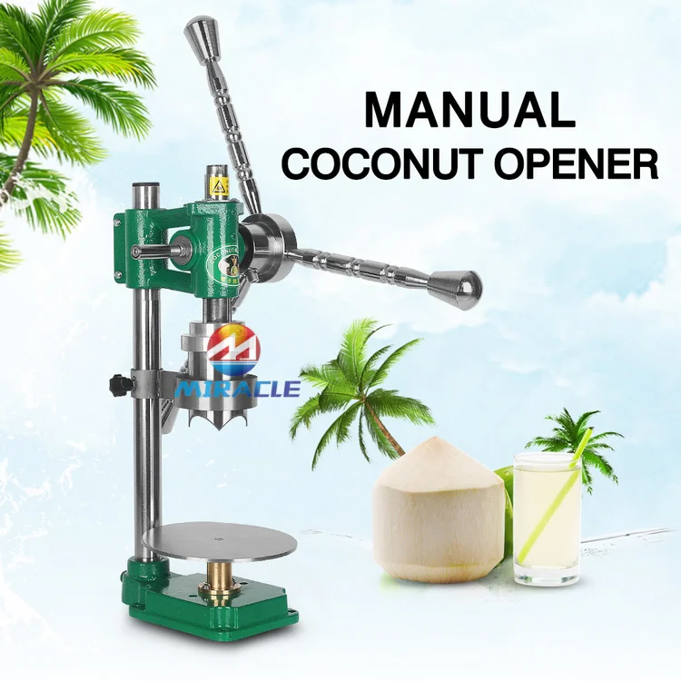 Manual Coconut Cutting Machine - Efficient Fresh Coconut Opener
