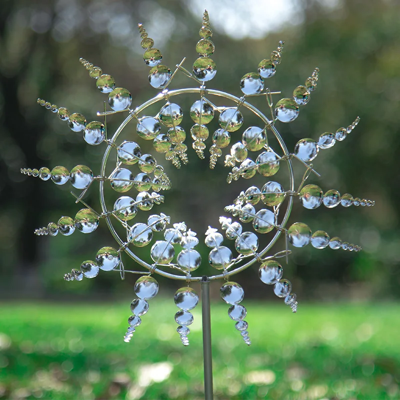 Metal Wind Spinners - Magical Outdoor Kinetic Sculptures