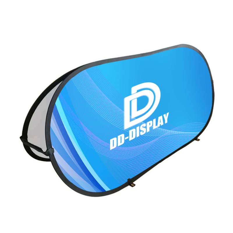 Custom Outdoor Circle Pop Up Frame Banner - Effective Advertising for ...
