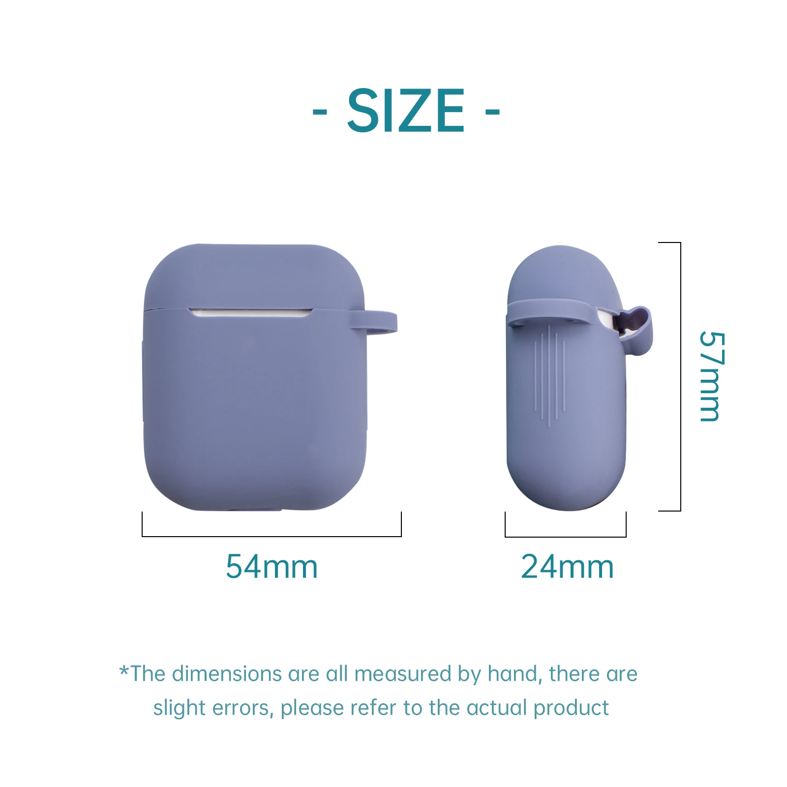 Protective Silicone Case for Airpods 1 & 2 - Shockproof