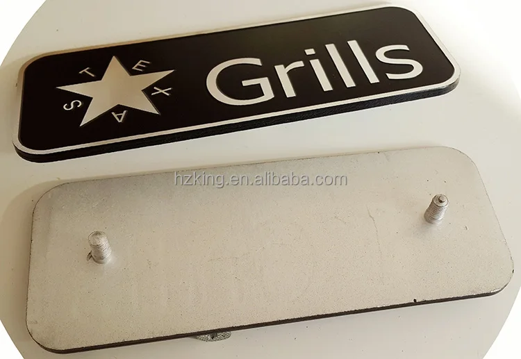 Aluminium Die Cast Nameplate Badge 3d Metal Emblem Embossed Logo Sign ...