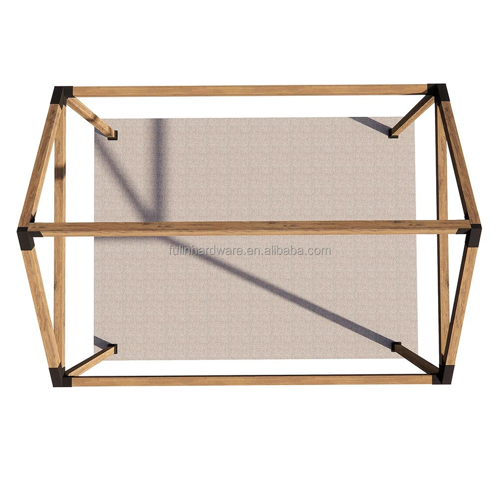 Slanted Roof Pergola Bracket - Durable Outdoor Garden Kit