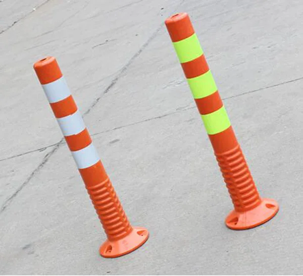 Road And Parking Pot Safety Warning Bollards Traffic Barrier Pu ...