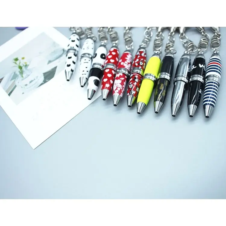 Factory Wholesales Multi Colors Mini Key Chain Ball Pen Creative Cute ...