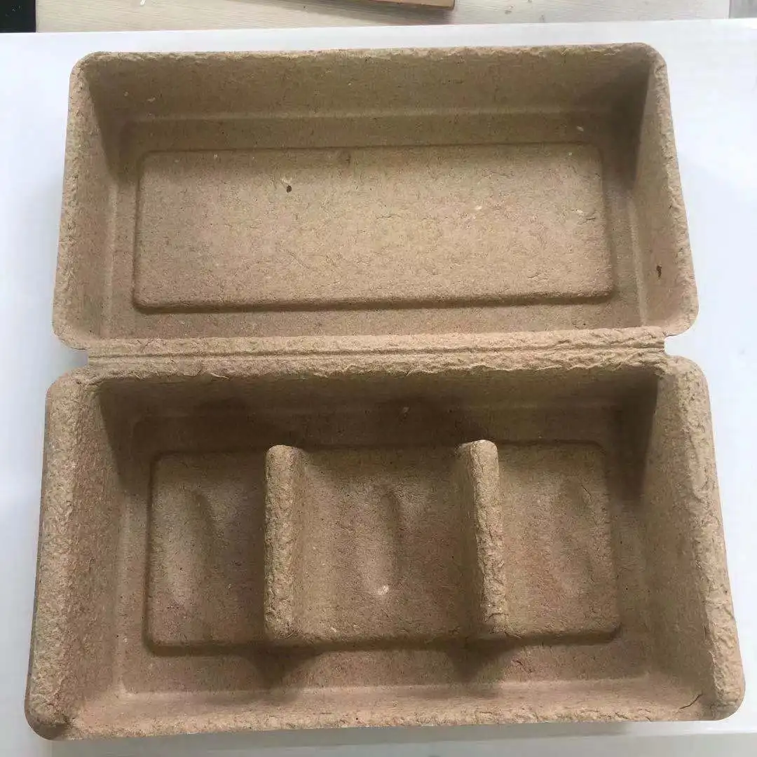 Free Design Paper Pulp Packaging Eco-friendly Moulding Pulp Clamshell ...
