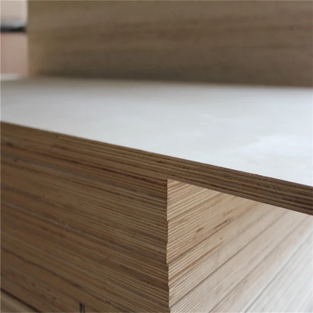 1250x2500mm Birch Plywood - E0 Formaldehyde Emission Standards