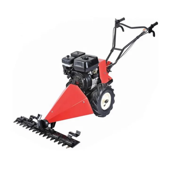 Grass cutting machine with diesel engine store