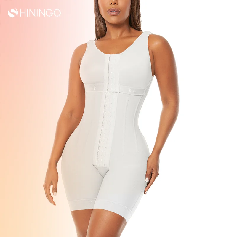 Women's Bodysuit Full Body Girdle Shaper Postpartum Fajas Colombianas ...