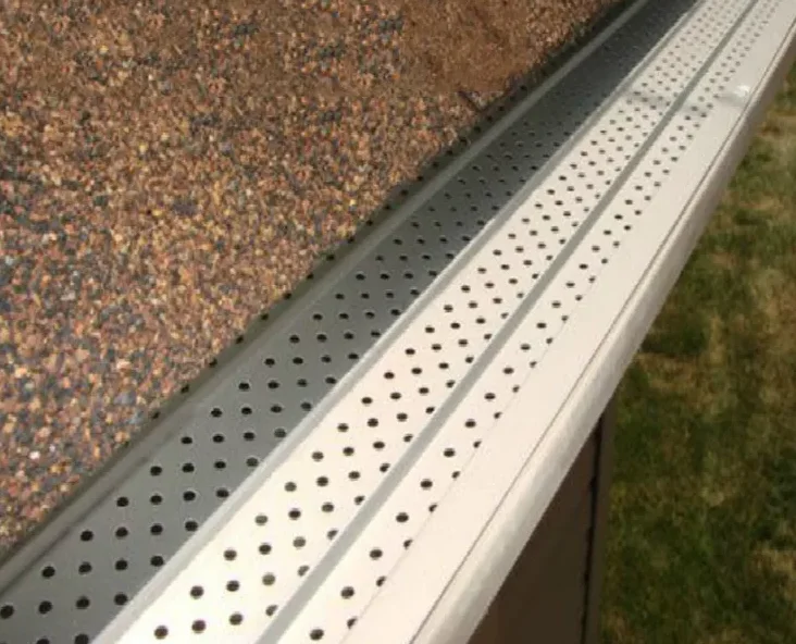 PVC Vinyl Gutter Guards - Durable and Efficient Protection