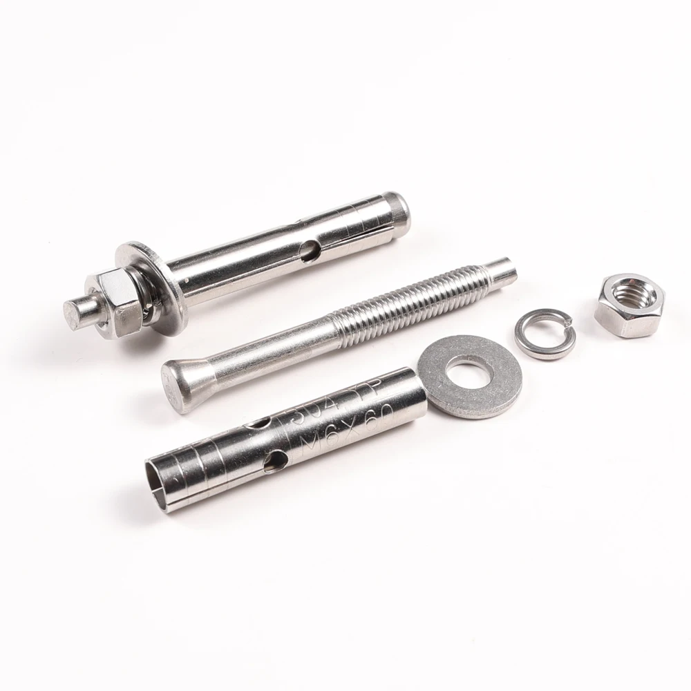 Wxsny Anchor Fasteners Zinc Hot Dip Galvanized Dyna Expansion Wedge ...