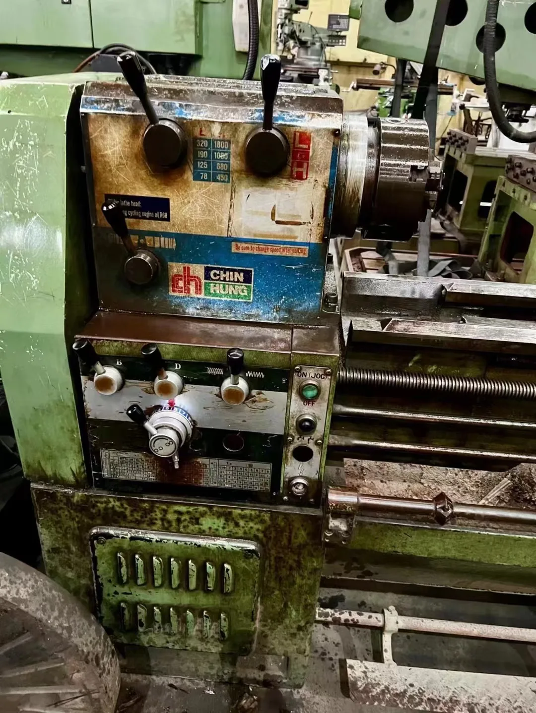Secondhand CHIN HUNG 700C Horizontal Lathe Machine - Used, Negotiable ...