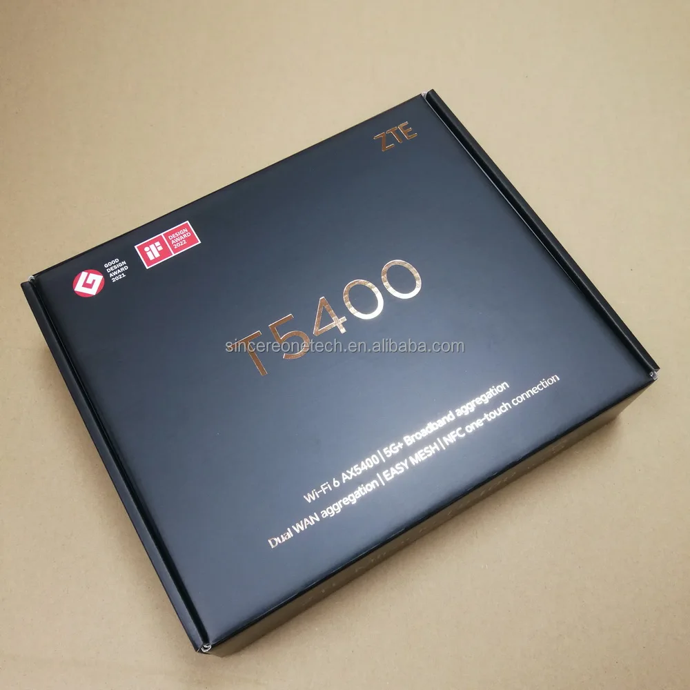 Zte T5400 Wifi 6+ Mesh Ax5400 Router Pk Ws7200 5g+ Broadband ...