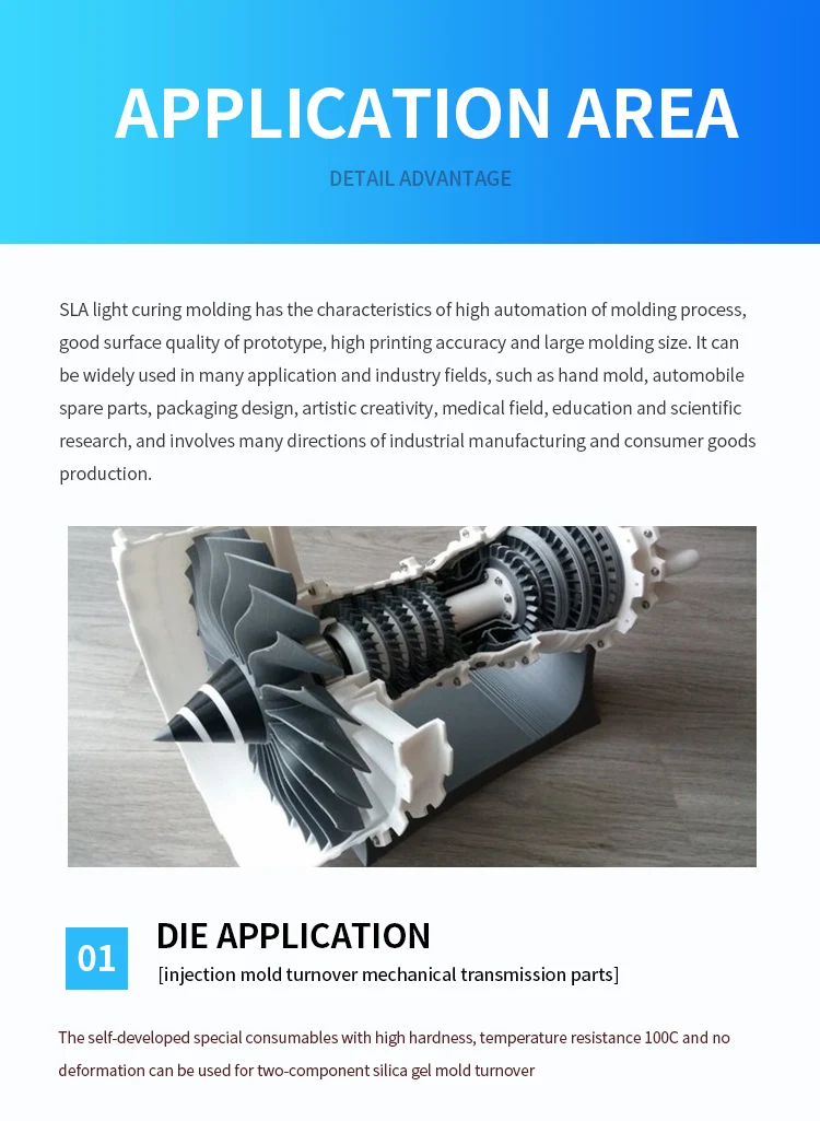 High-accuracy 3D Printing - Industrial Resin SLA Printer