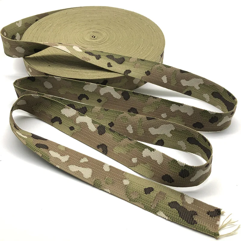 Custom Irr Camo Polyester Camouflage Jacquard Weave Webbing Tactical ...