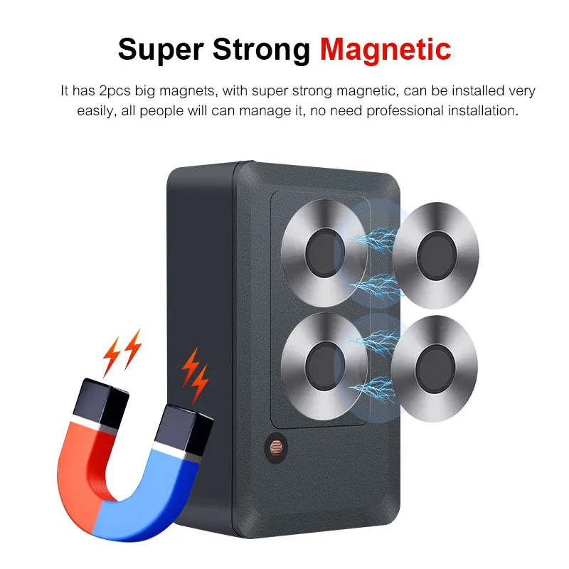 Portable Long Standby Wireless 2G GPS Tracker Distance Tracking Magnet ...