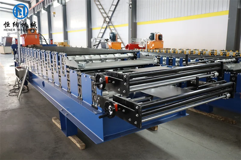 Metal Roof Sheet Double Layer Roll Forming Machine Double Deck Color ...