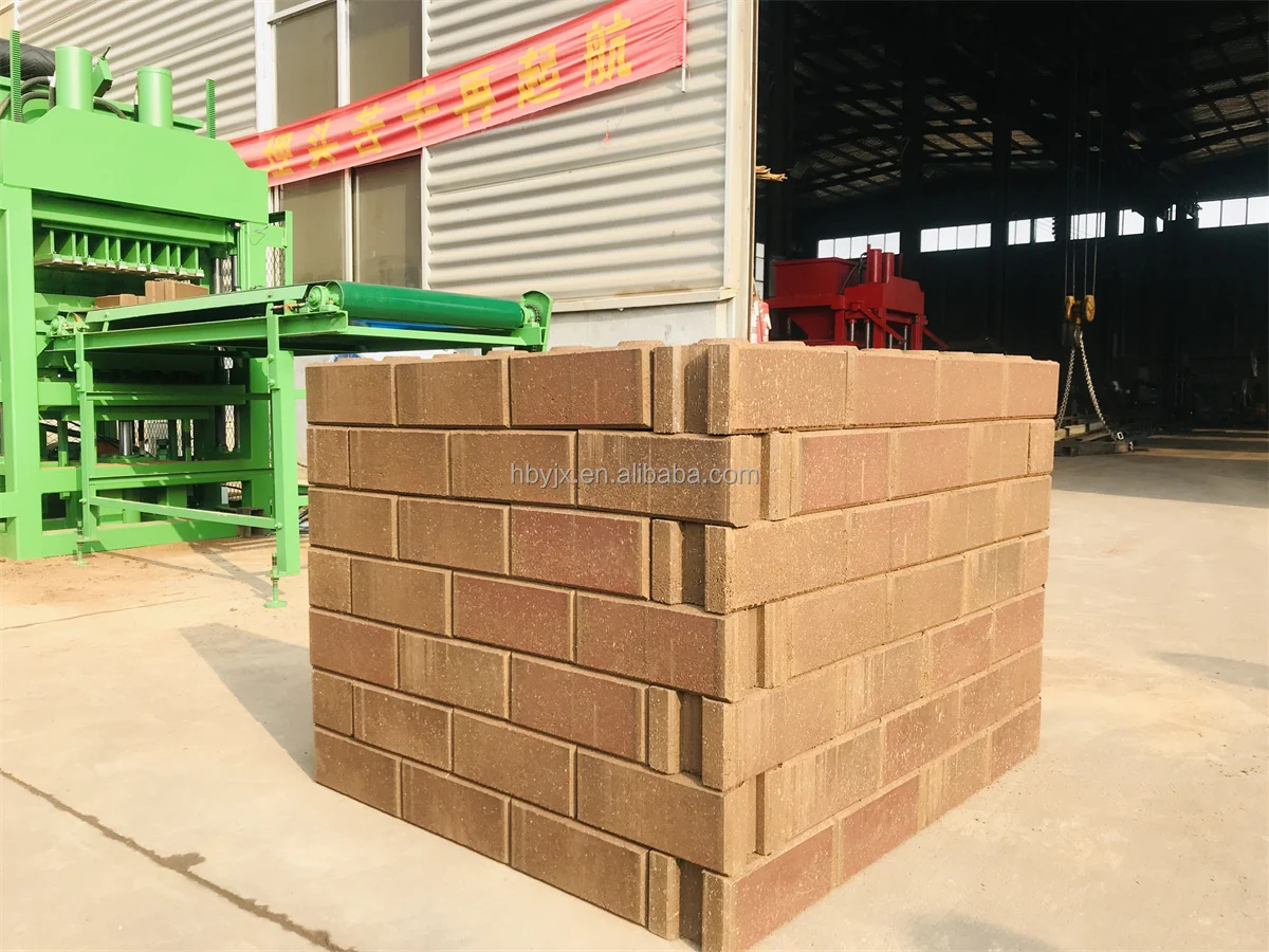 HBY10-10 Automatic Mud Red Brick Making Machine in India
